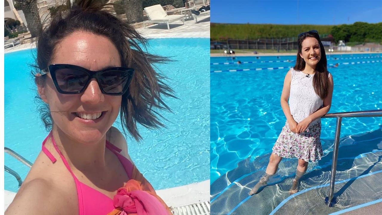 Laura Tobin Hot Bikini Photos, Leather Dresses GMB Today, Feet and Legs ...