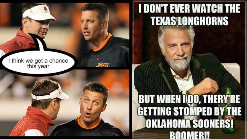 Funny OU vs Texas Memes, OU Sucks Football Memes, Texas Beat OU Memes ...