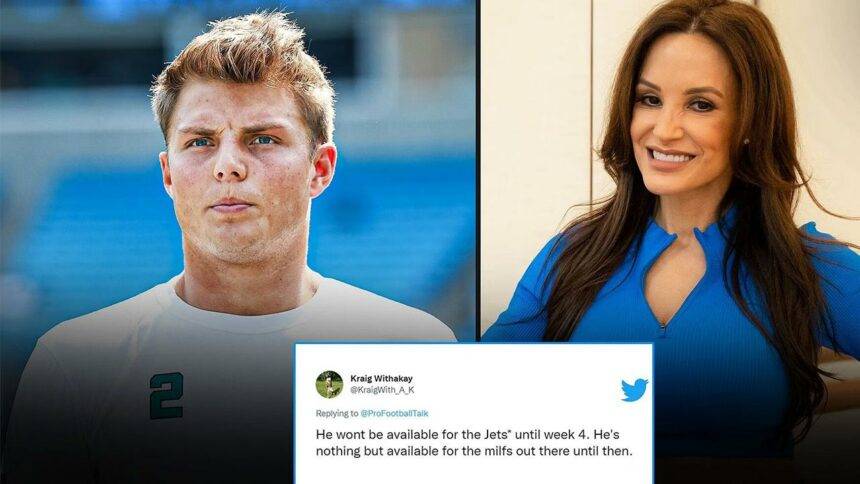 Zach Wilson Mom's Friend Meme, Draft and Aaron Rodgers Meme - NAYAG Buzz